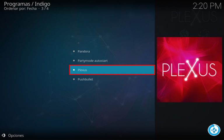 Instalación de Addon Plexus en kodi 17 Kryton en windows 10 – Soluciones informáticas