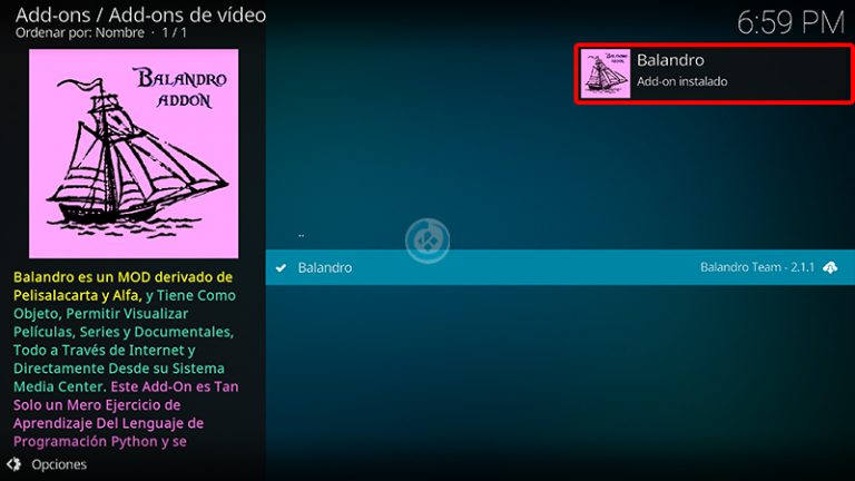Cómo Instalar Addon Balandro en Kodi [Películas y Series] - MK