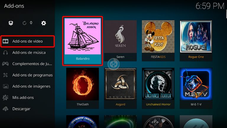 Cómo Instalar Addon Balandro en Kodi [Películas y Series] - MK