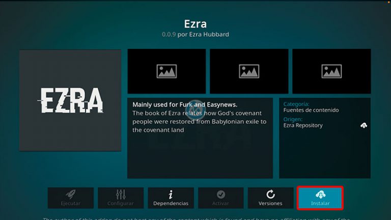 Cómo Instalar Addon Ezra en Kodi [Películas y Series] - MK