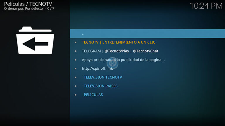 Como Instalar Addon TecnoTV en Kodi [Latino] - Mundo Kodi
