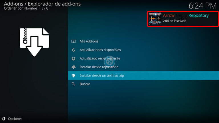 Cómo Instalar Addon Play TV en Kodi [Arrow Negra] - Mundo Kodi
