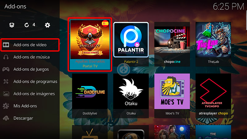 Cómo Instalar Addon Portal TV en Kodi [Español] - Mundo Kodi